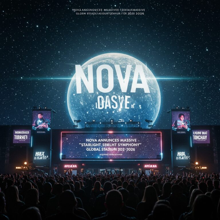Nova Announces Massive ‘Starlight Symphony’ Global Stadium Tour for ...